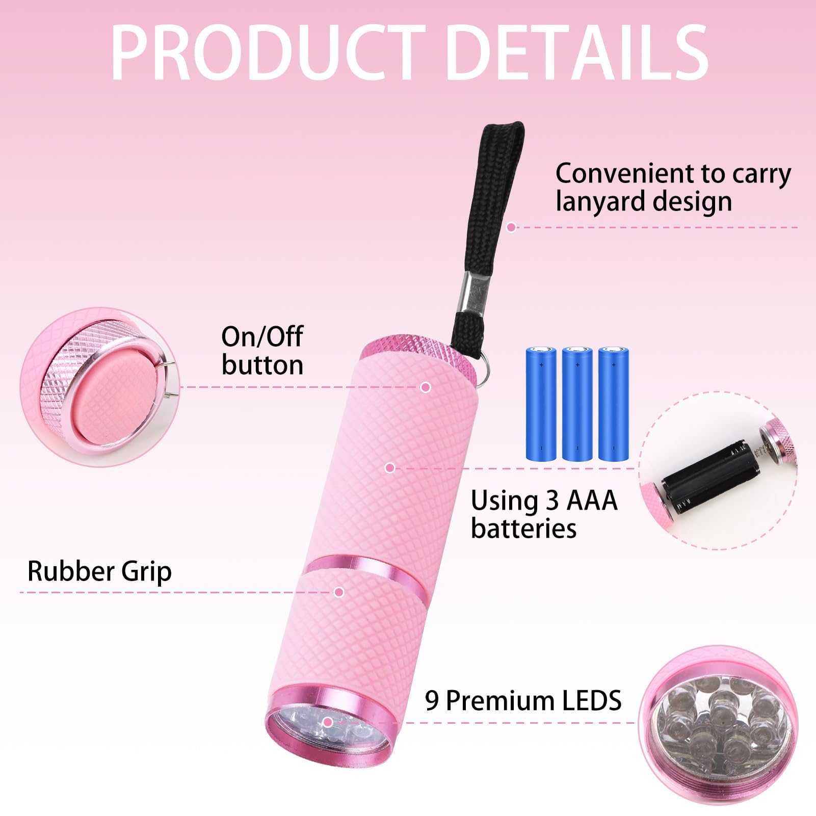 Kids Torch XEERUN 8PCS Small Torch, Mini Torches LED Super Bright With ...