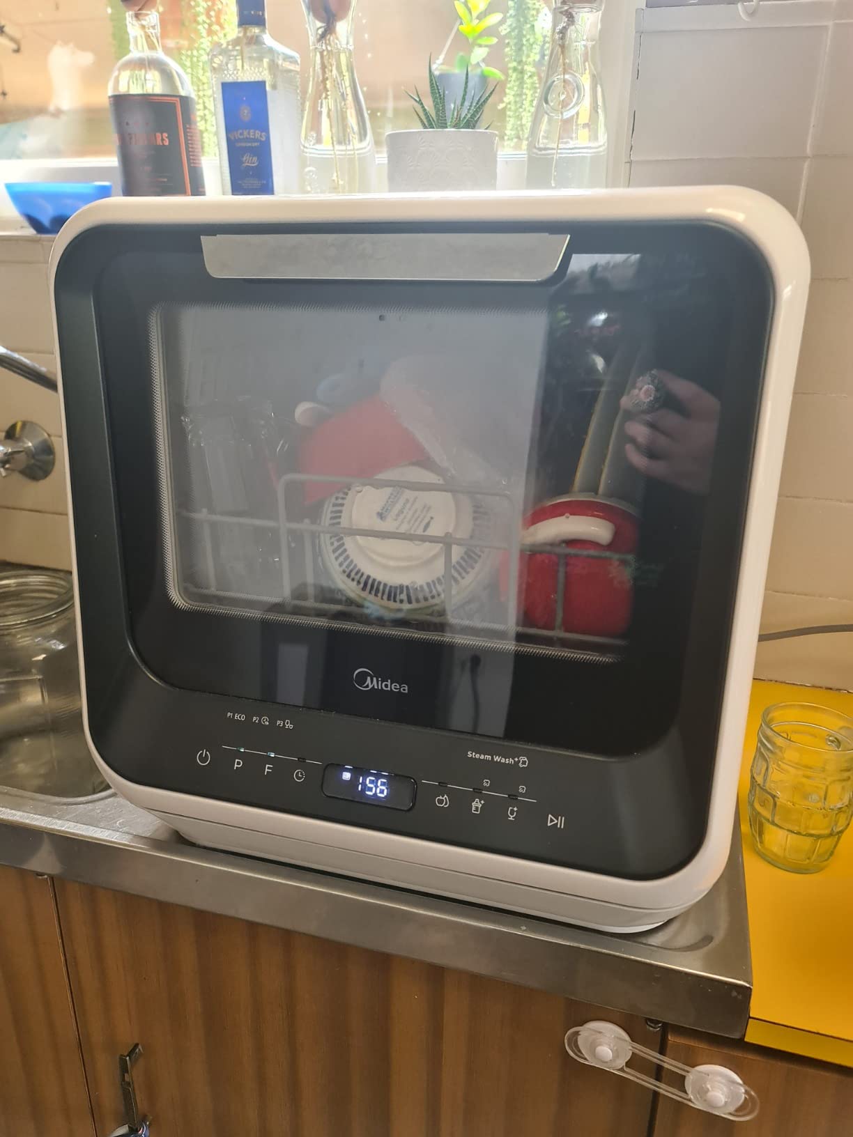 Midea Mini Benchtop Dishwasher - 5L Tank MDWMINIBL: Home: Amazon.com.au