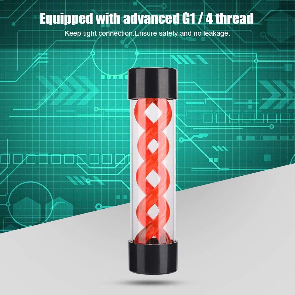Water Cooling Tank, G1/4 Threaded Cylindrical Cooler Tank, Helix 200MM ...
