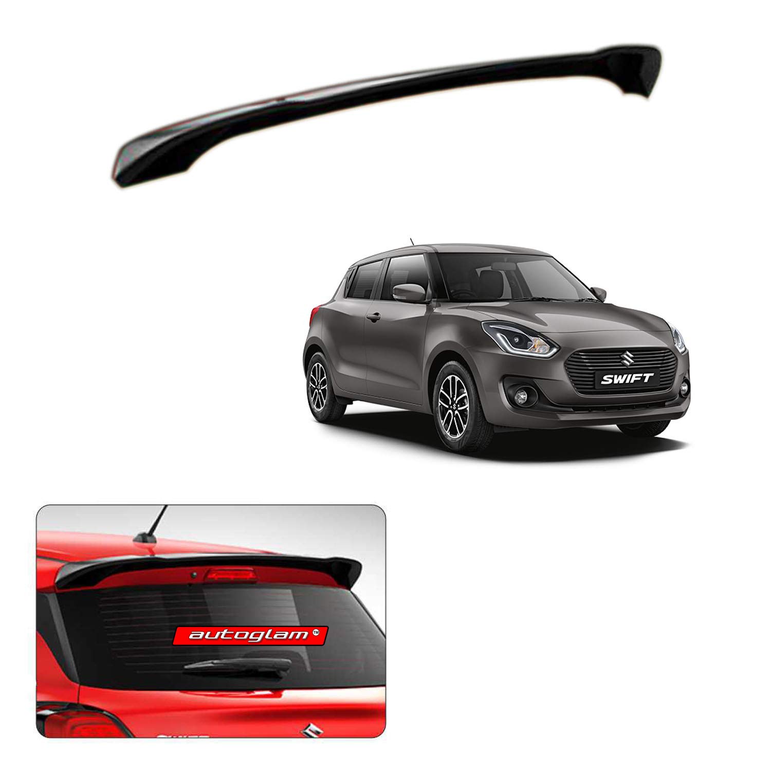 Modified Maruti Swift With Spoiler