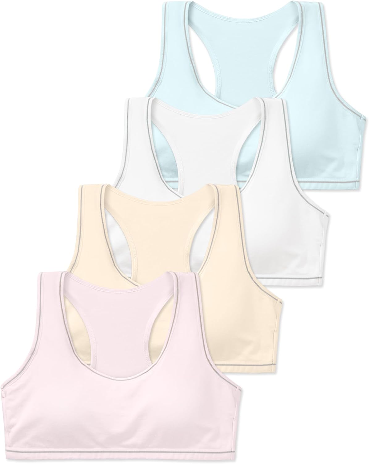 Amazon.com: SALIA GIRL Cotton Training Bras for Girls 10-12 Sports ...