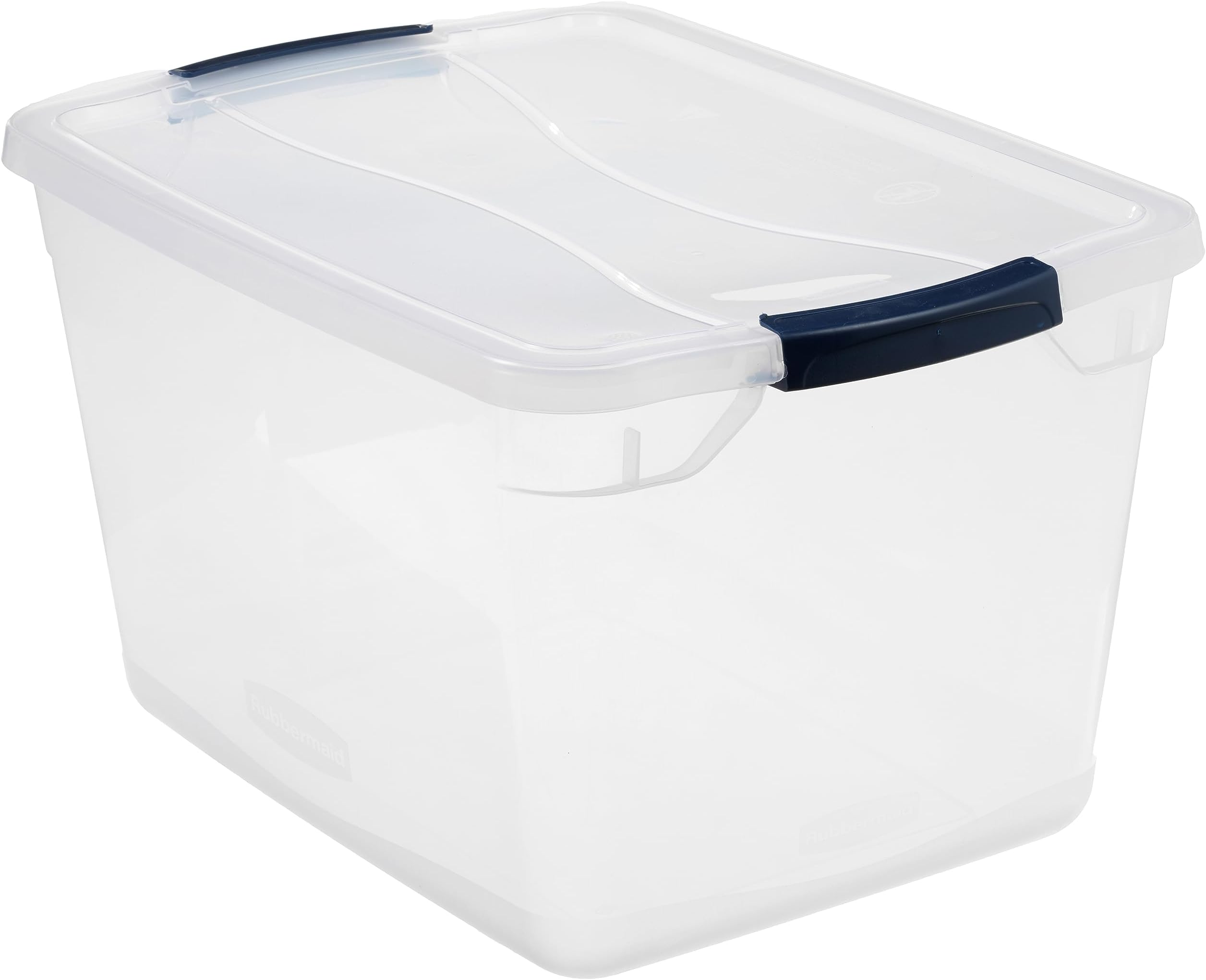 Amazon.com: Rubbermaid Cleverstore Clear 30 Qt/7.5 Gal, Stackable ...