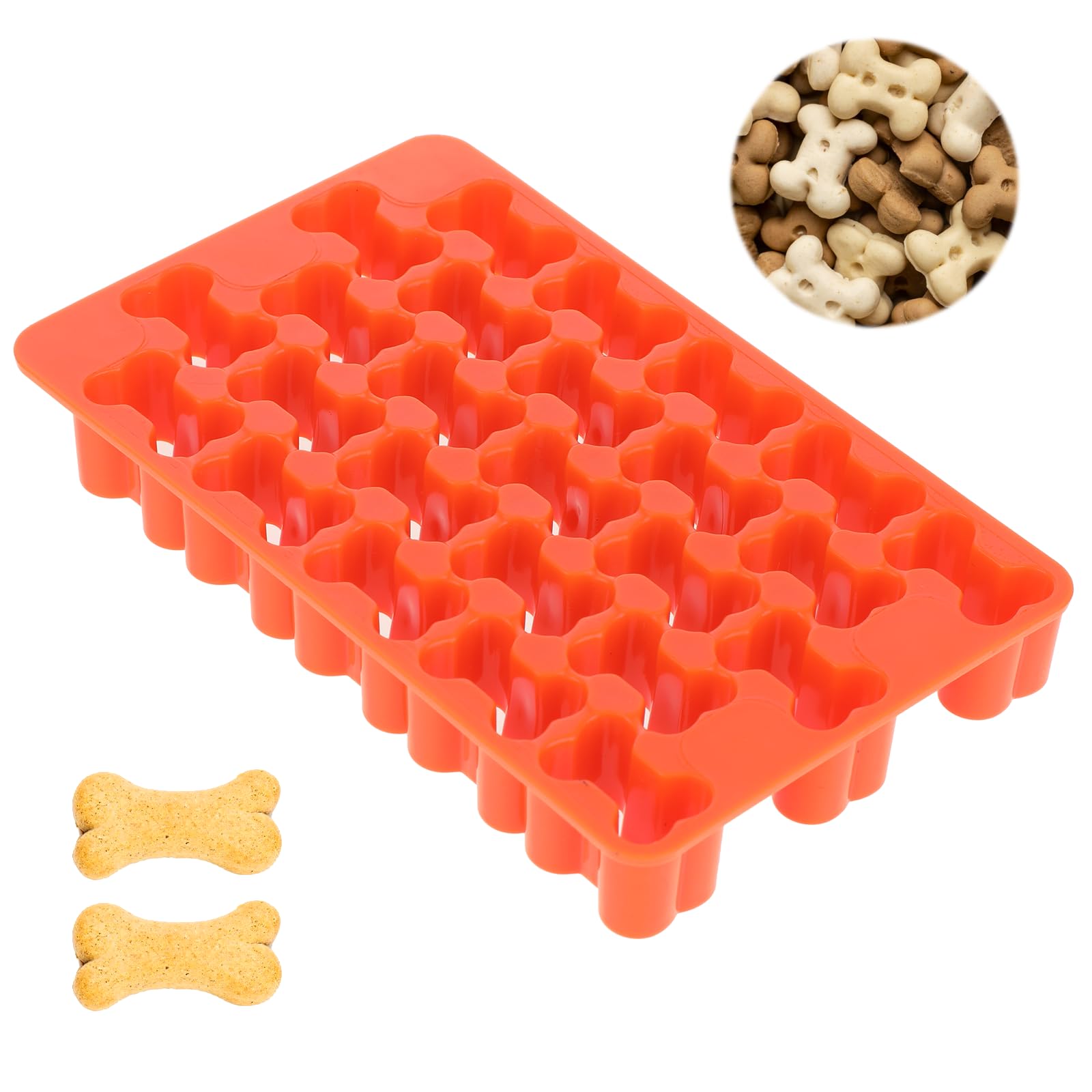 Amazon.com: 25 Cavity Bone Cookie Cutter Mini Dog Bone Cracker Cookie ...