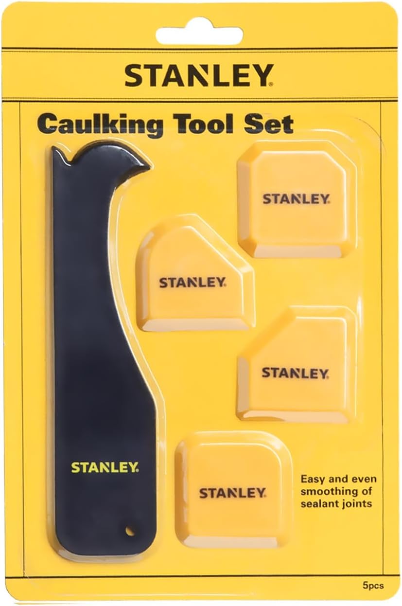 Amazon.com: Stanley Silicone Caulking Tool Kit - 4 in 1 Durable ...