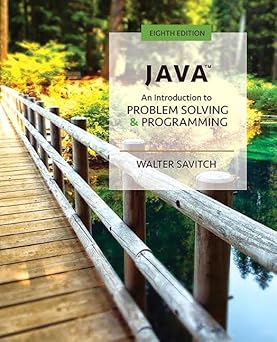 Java: An Introduction to Problem Solving and Programming: Savitch, Walter, Mock, Kenrick ...