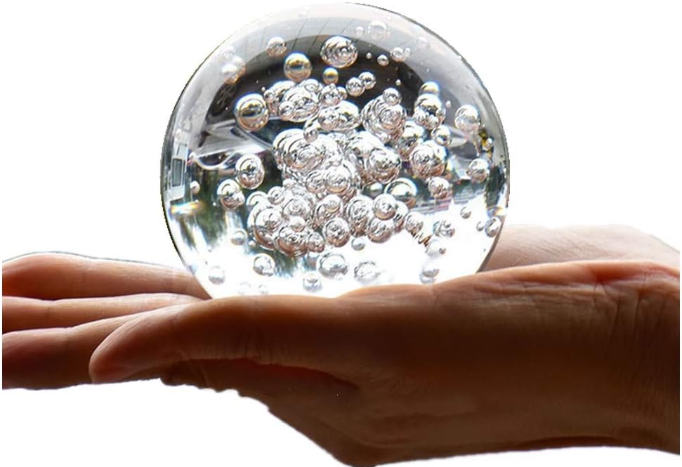 Amazon.com: Purpledip Resin Crystal Ball for Indoor Water Fountains, 1. ...
