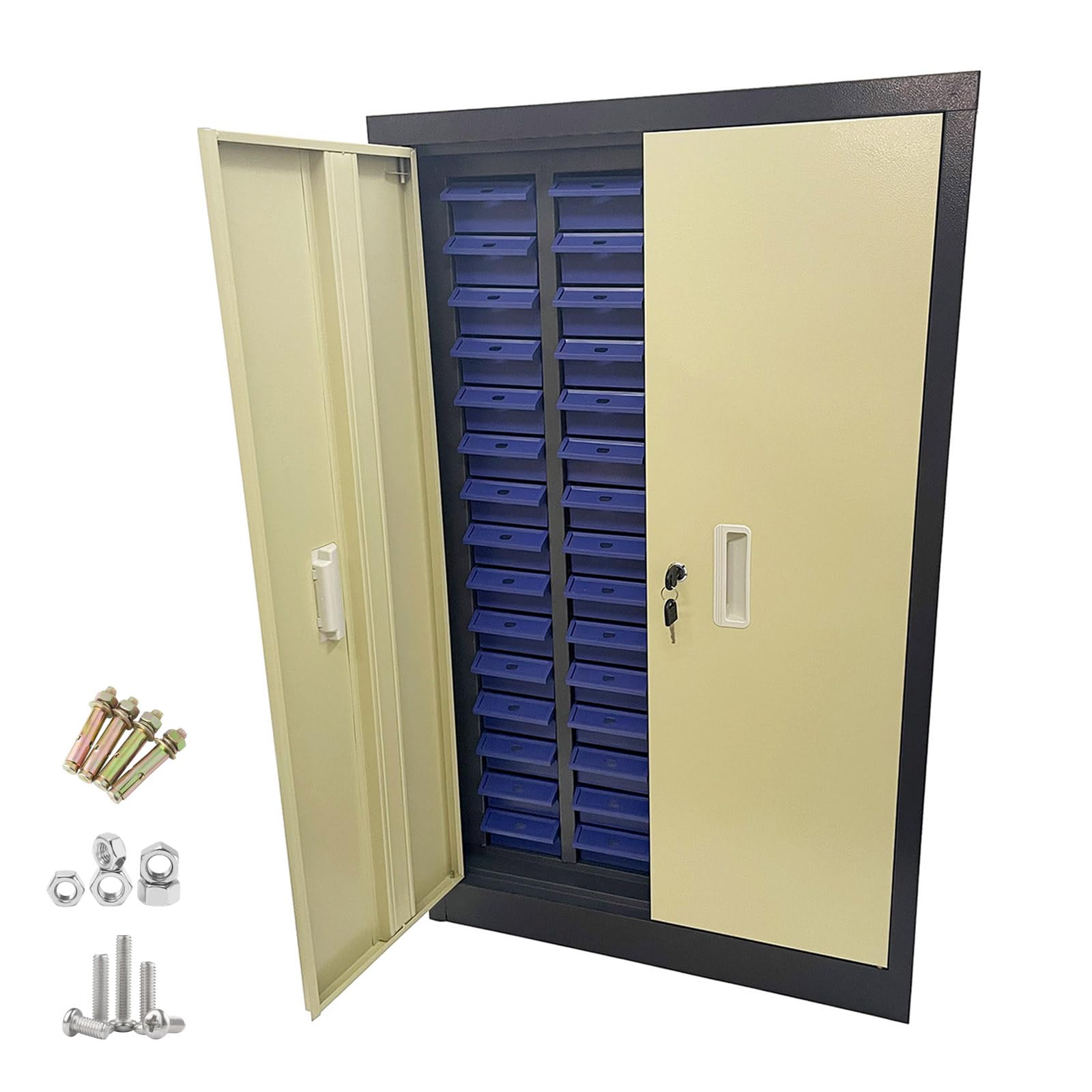 Amazon.com: Yokoma Part Cabinet 60 Drawers Bolt and Nut Parts Storage ...