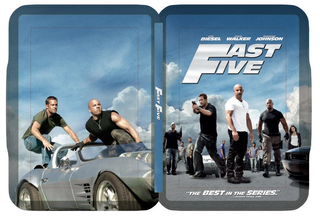 Amazon.com: Fast Five Combo Steelbook-Ext Ed : Vin Diesel, Paul Walker ...