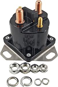 Amazon.com: SPJIUQI 12V 4-Terminal Starter Marine Solenoid Relay for ...