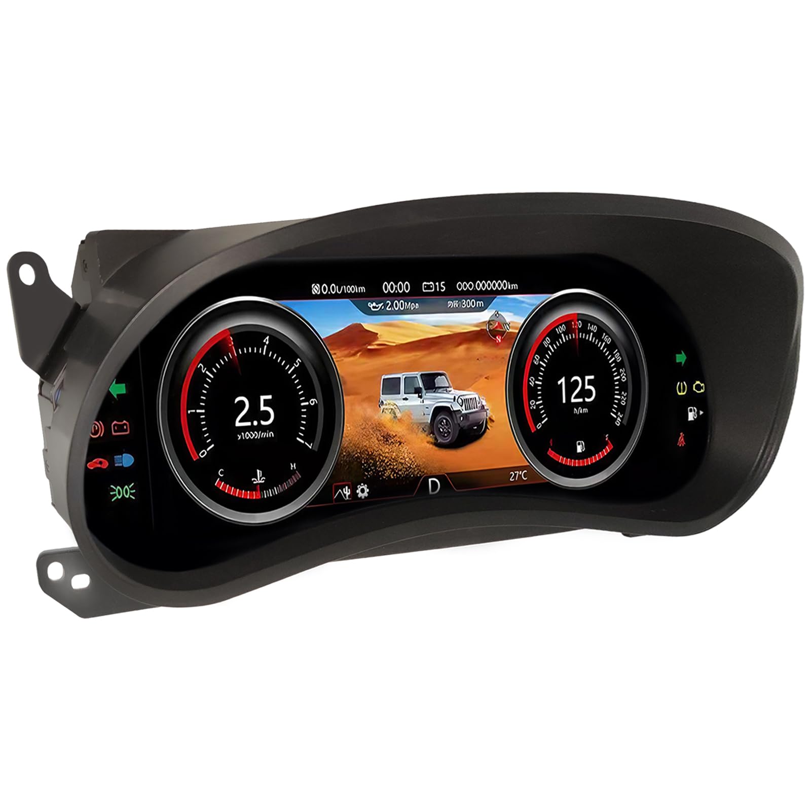 Amazon.com: Digital Dash, Automotive Replacement Instrument Panel ...
