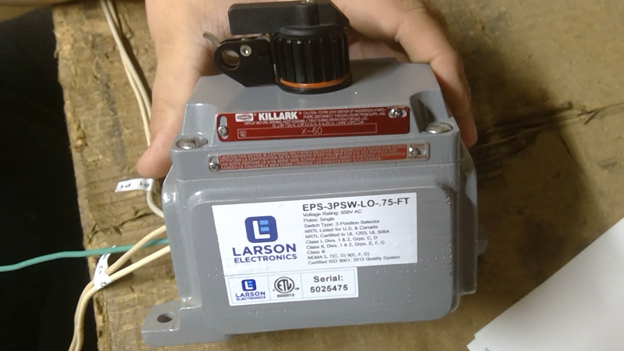 Watch Explosion Proof 3-Position Selector Switch on Amazon Live