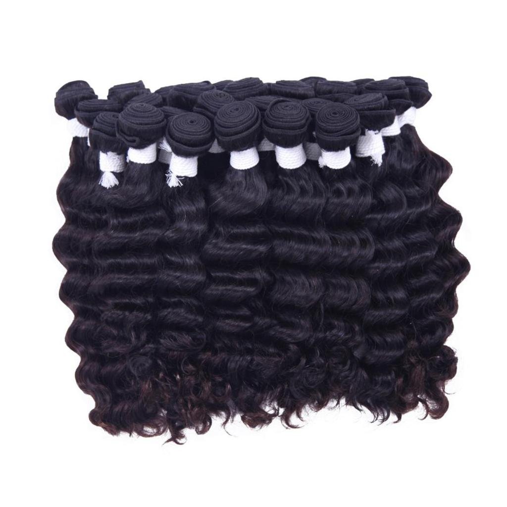 Amazon.com : Princess Hair Secrets 3 Bundles 300g 4A Grade Deep Wave ...