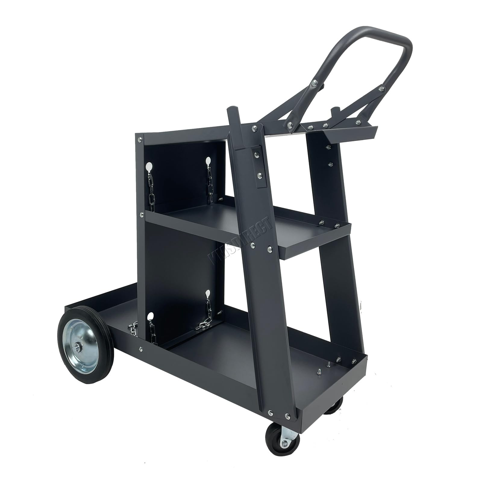 Switzer Heavy Duty 3 Tier Trolley Welding Cart With Chains | Desertcart ...