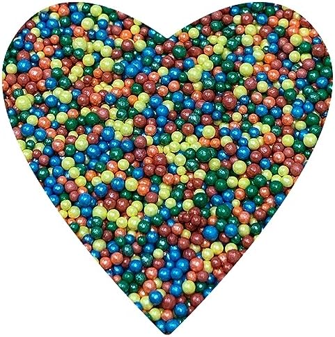 Amazon.com: COOL MOM SPRINKLES Primary Color Nonpareils Sprinkles (4 oz ...
