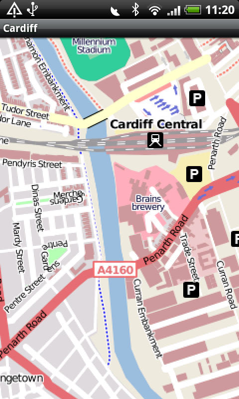 Cardiff Street Map - App on Amazon Appstore