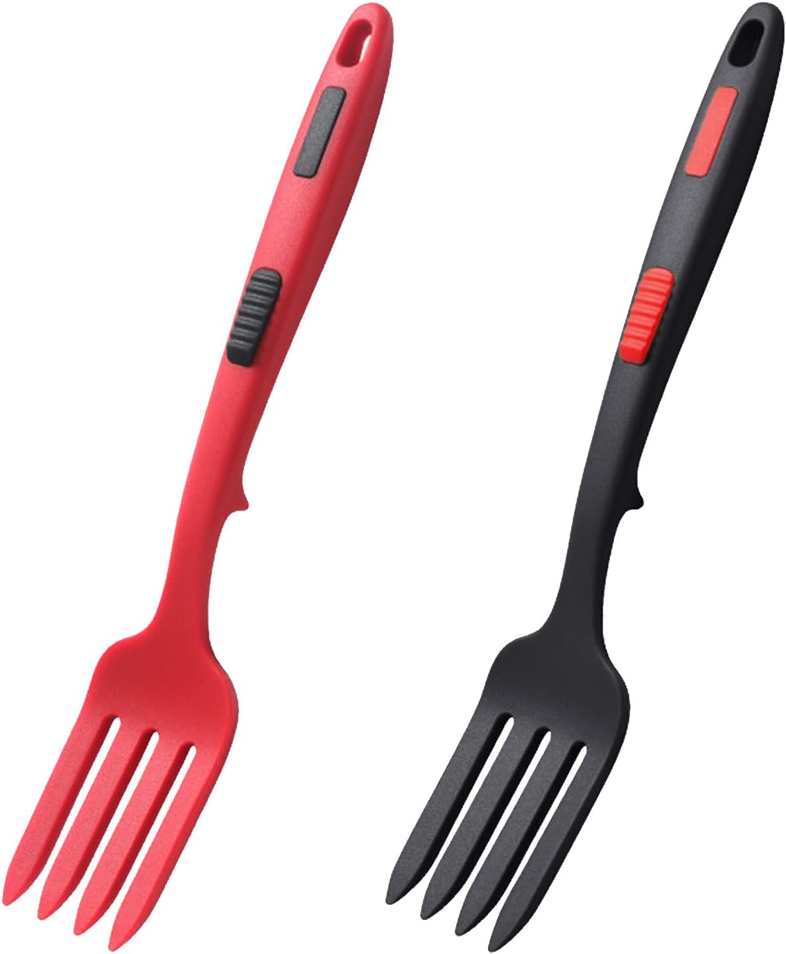 Amazon.com: 2PCS Silicone Fork Heat-Resistant Cooking Fork Blending ...