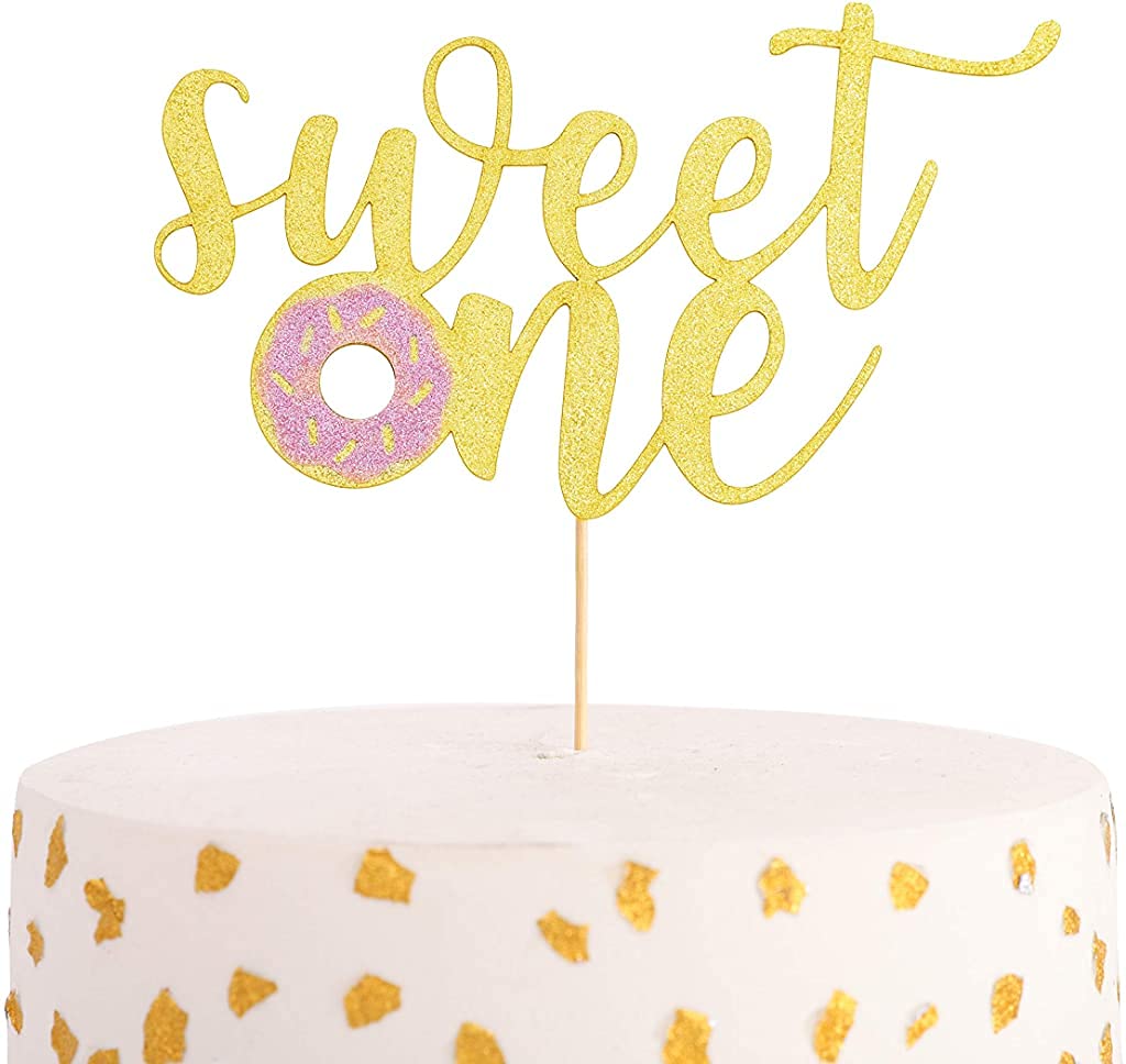 Buy Sweet One Cake Topper For 1st Birthday - First Birthday Cake ...