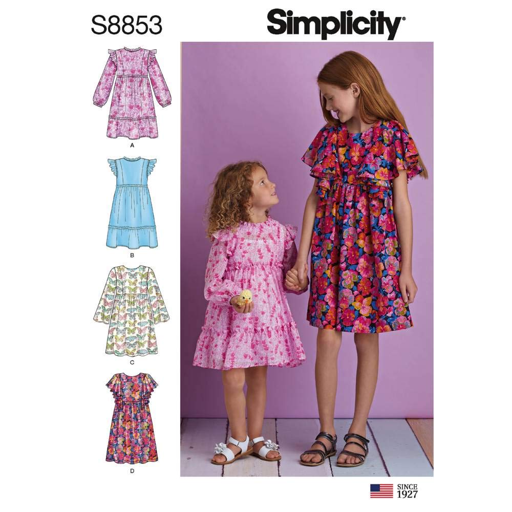 Simplicity Dress Patterns For Girls