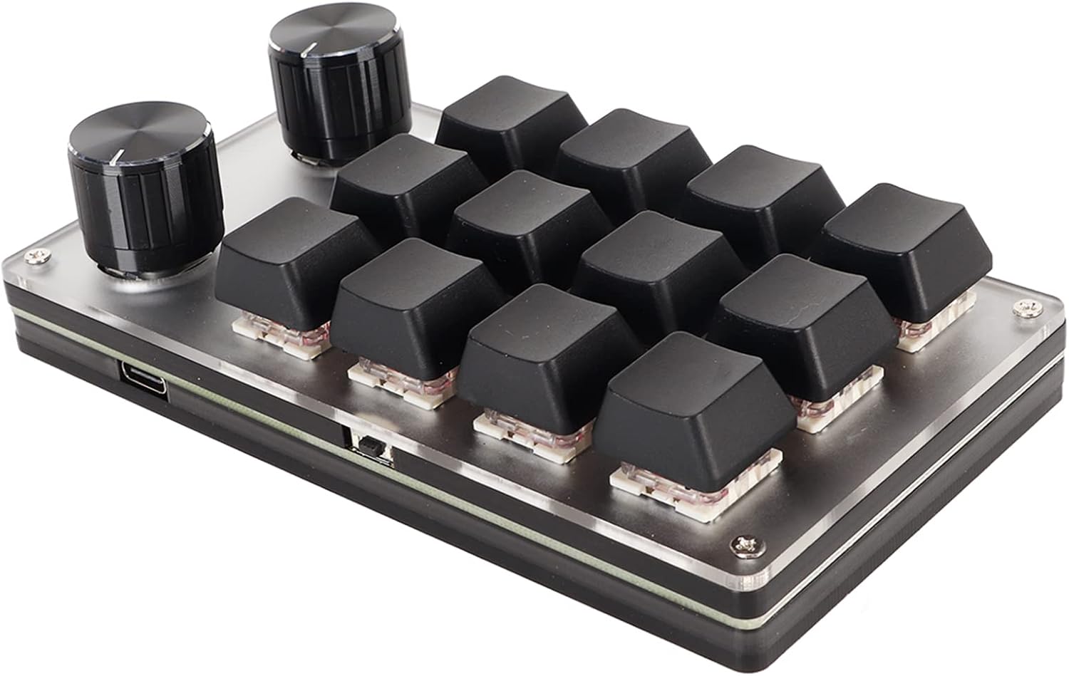 Amazon.com: Zyyini Mini Macro Mechanical Gaming Keyboard, USB Red ...