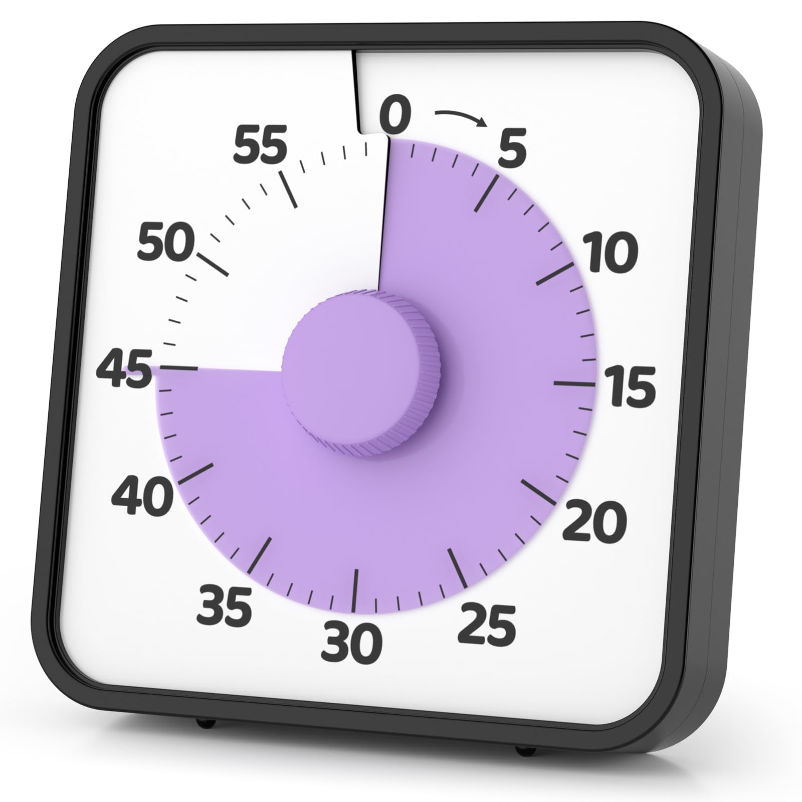 LIORQUE 19cm Visual Timer Large Timer for Classroom, 60 Minute ...