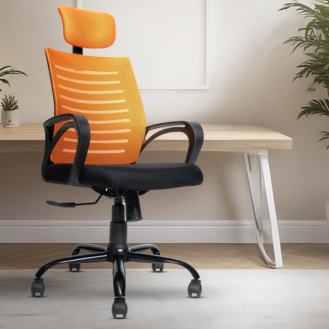 INNOWIN Mini Jazz Mesh High-Back Ergonomic Home Office Chair | 3-Years ...