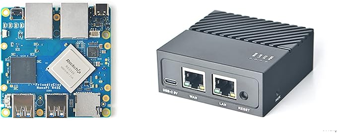 Amazon.com: Nanopi R4SE Mini Portable Computer WiFi Router OpenWRT ...