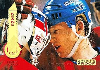 Amazon.com: (CI) Mike Keane Hockey Card 1994-95 Pinnacle Artists Proofs ...