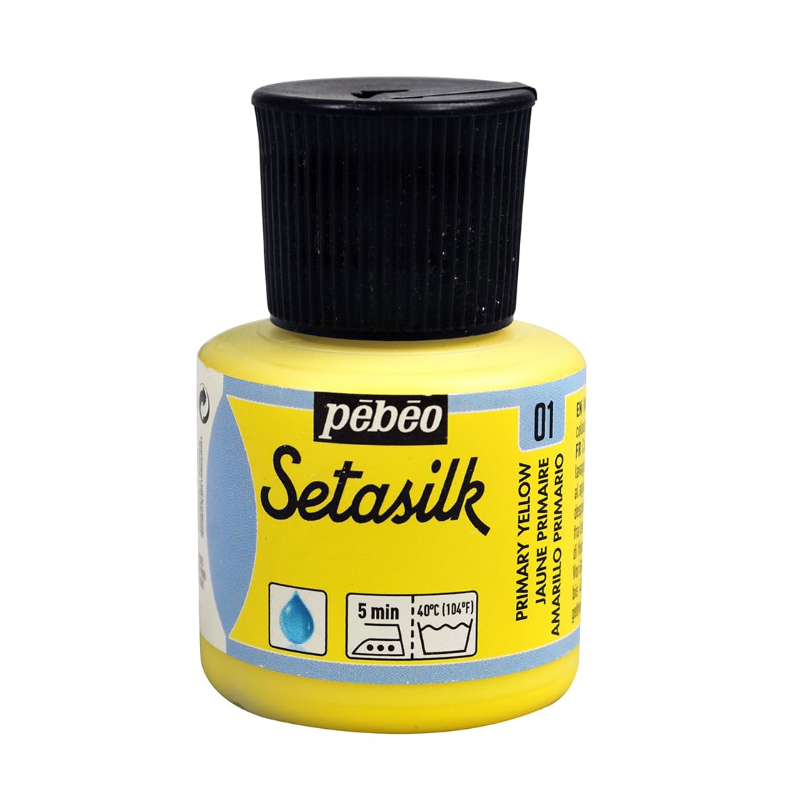 Vernice Seta Giallo Primario Vernice Per Seta Setasilk Pébéo | Flacone ...