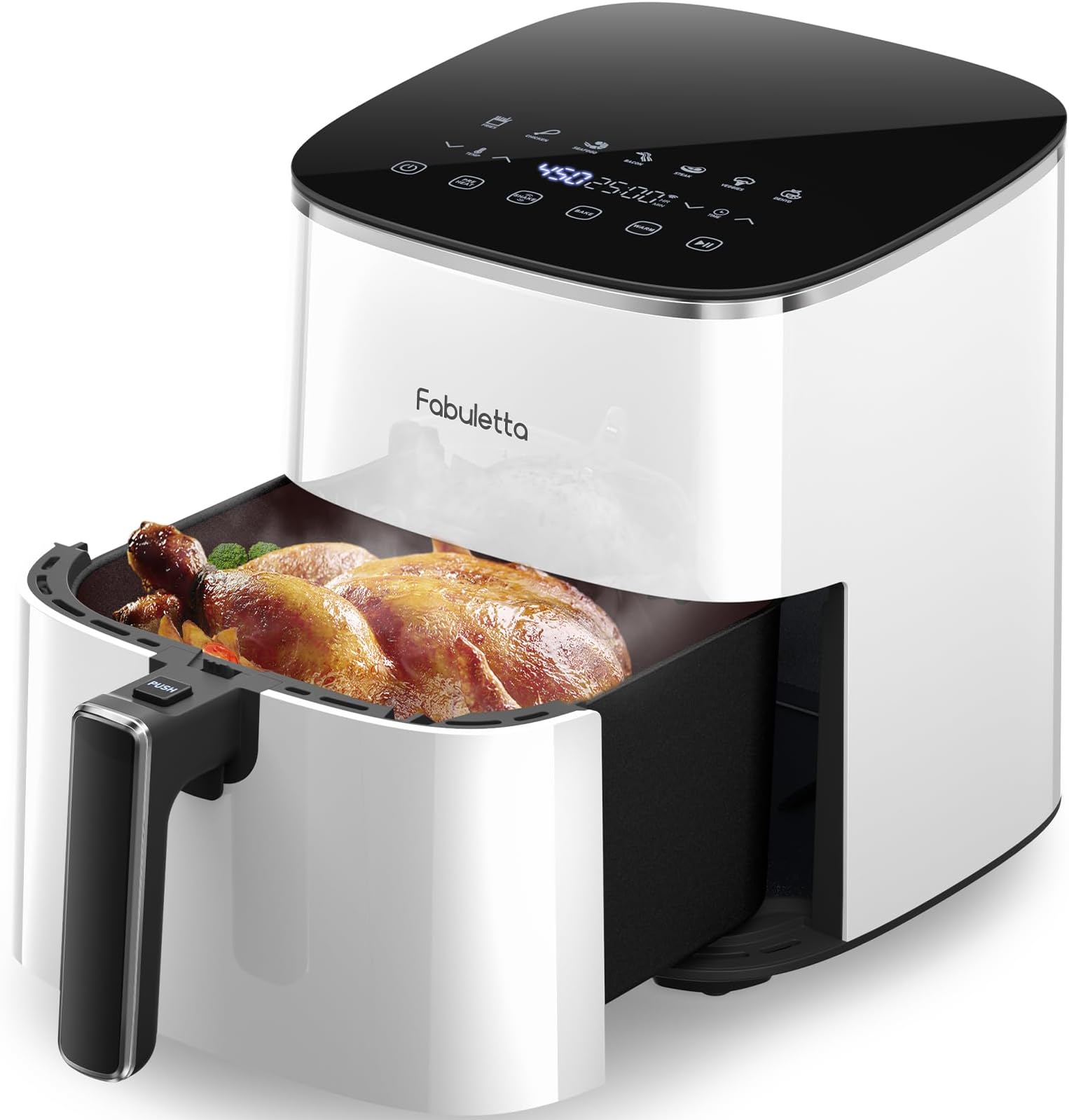 Amazon.com: Air Fryer, Beelicious 8-in-1 Smart Compact 4QT Air Fryers ...