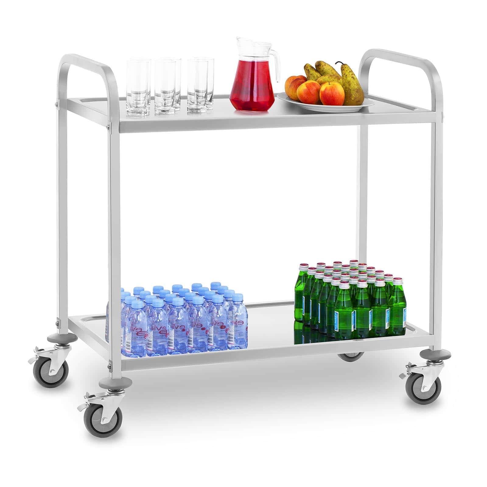 Royal Catering RCSW 3E Serving Catering Trolley (2 Shelves, 60 cm ...