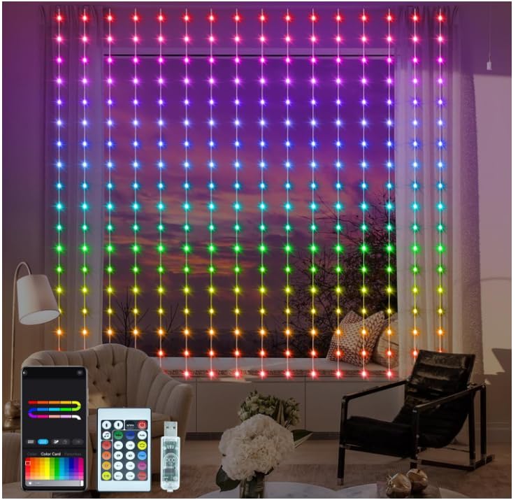 LED Light Curtains | LED Moment