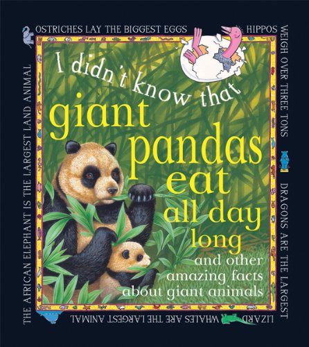 I Didn't Know That - Giant Pandas: unknown author: 9788121938013 ...