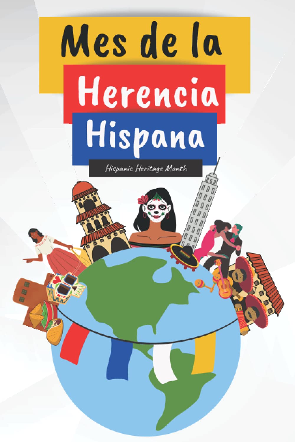 Herencia Latina Tabs Printable Hispanic Heritage Month Word Puzzles,