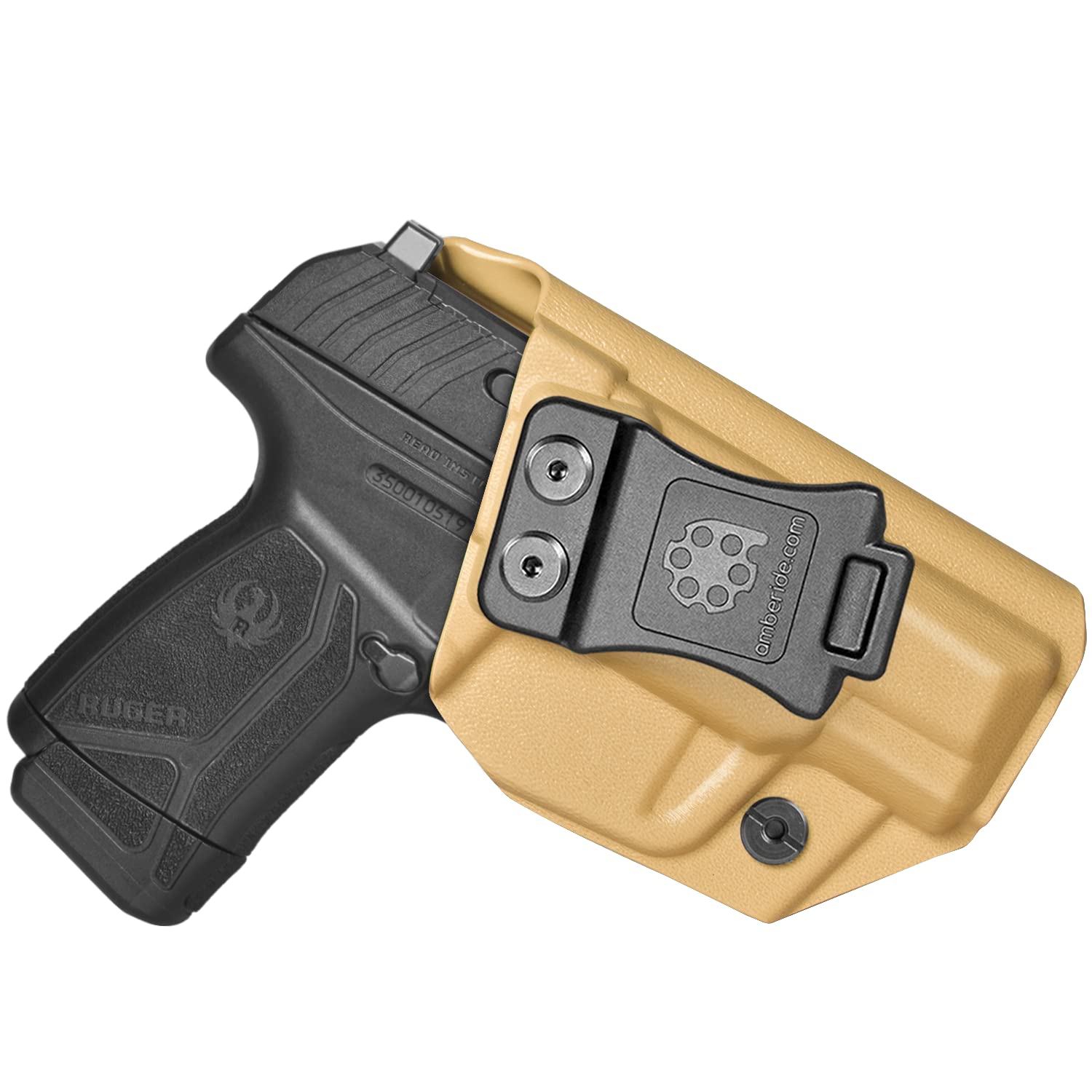 Snapklik.com : Ruger Max-9 IWB Holster, Kydex-Boltaron Inside Waistband ...