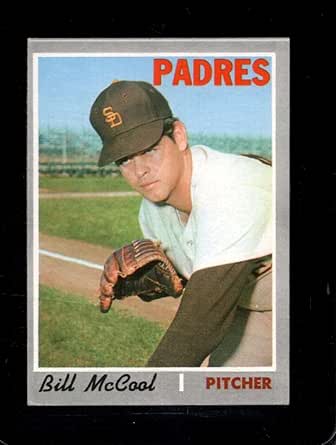 Amazon.com: 1970 TOPPS #314 BILL MCCOOL EX PADRES : Collectibles & Fine Art
