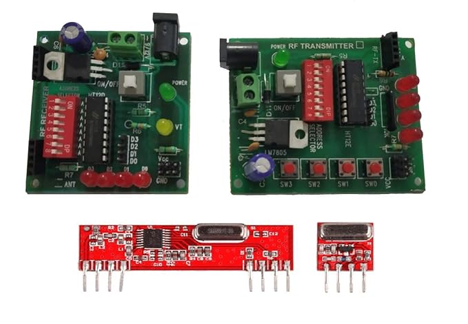 Amazon.in: Buy Embeddinator Wireless RF Encoder & Decoder Board with ...