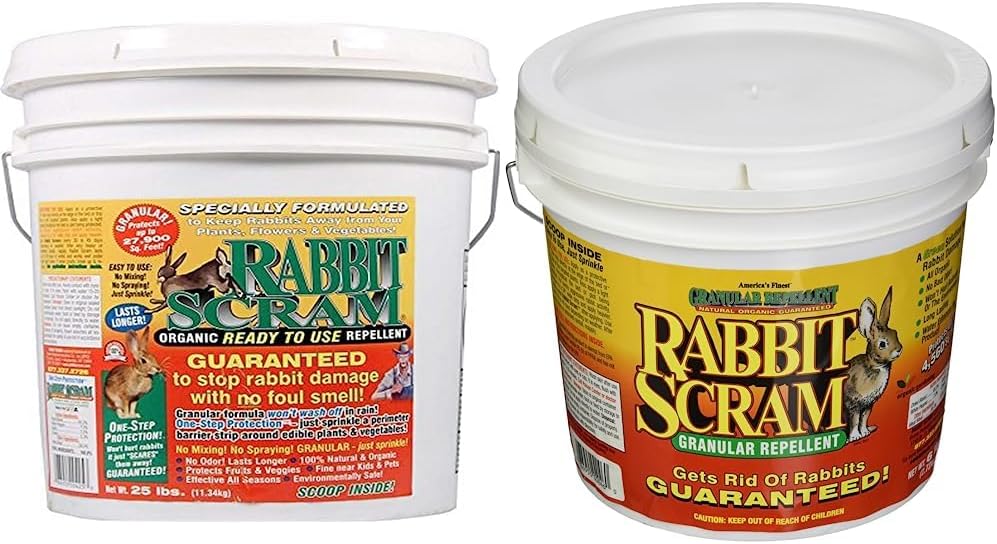 Amazon.com: Enviro Pro 11025 Rabbit Scram Repellent Granular White Pail ...