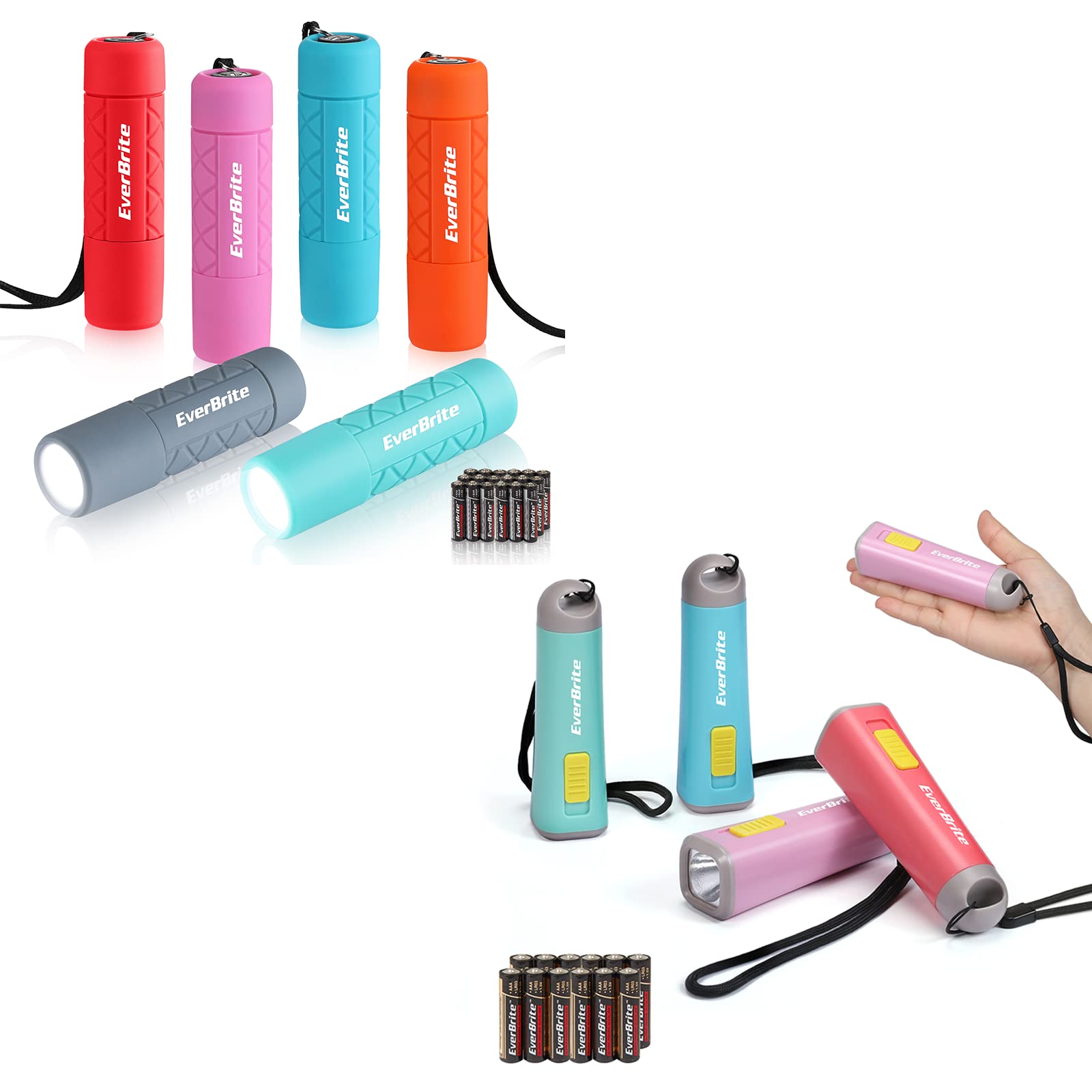 EverBrite 10-Pack Mini LED Flashlight Set - Amazon.com