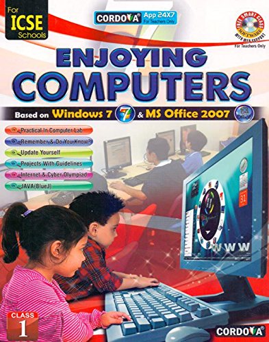 ICSE Enjoying Computers Class - 1 : Amazon.in: Books