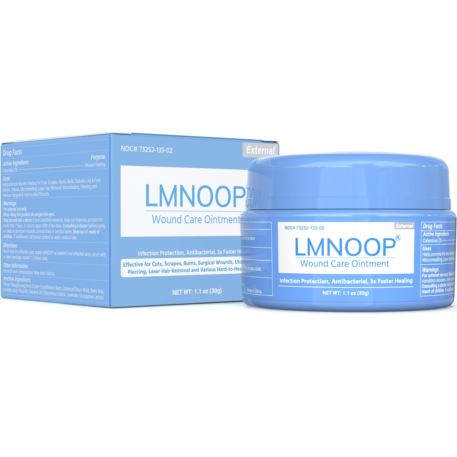 Buy LMNOOPWound Care Ointment Maximum Repair Open Wounds for All Ages ...
