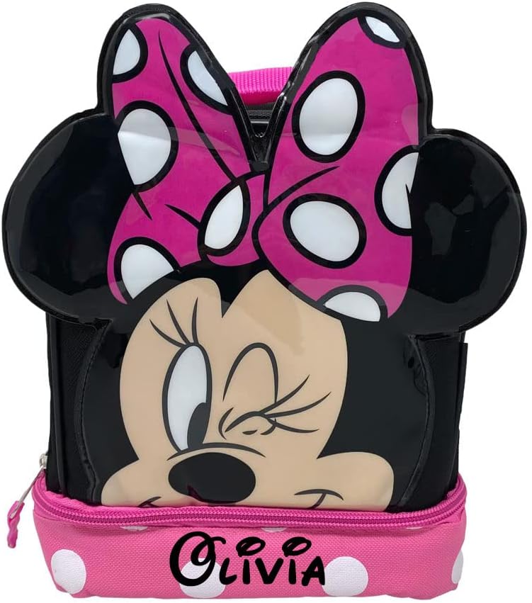 Amazon.com: UPD Minnie Mouse Combo Lunch Box with Water Bottle, Small ...
