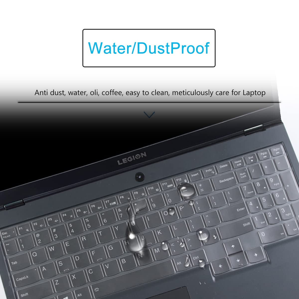 Keyboard Cover for 2022 2021 Latest 15.6 17.3 Lenovo Legion 5 5i 5p 5pi ...