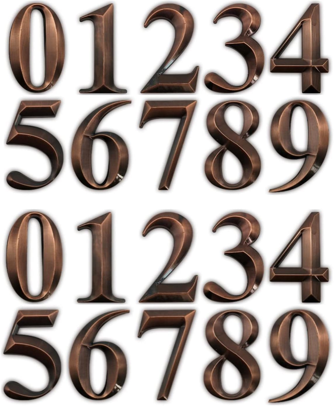 Amazon.com: HopeWan Mailbox Numbers for Outside, Door Number Stickers ...