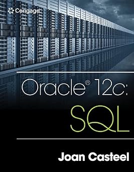 Oracle 12c: SQL: 9781305251038: Computer Science Books @ Amazon.com