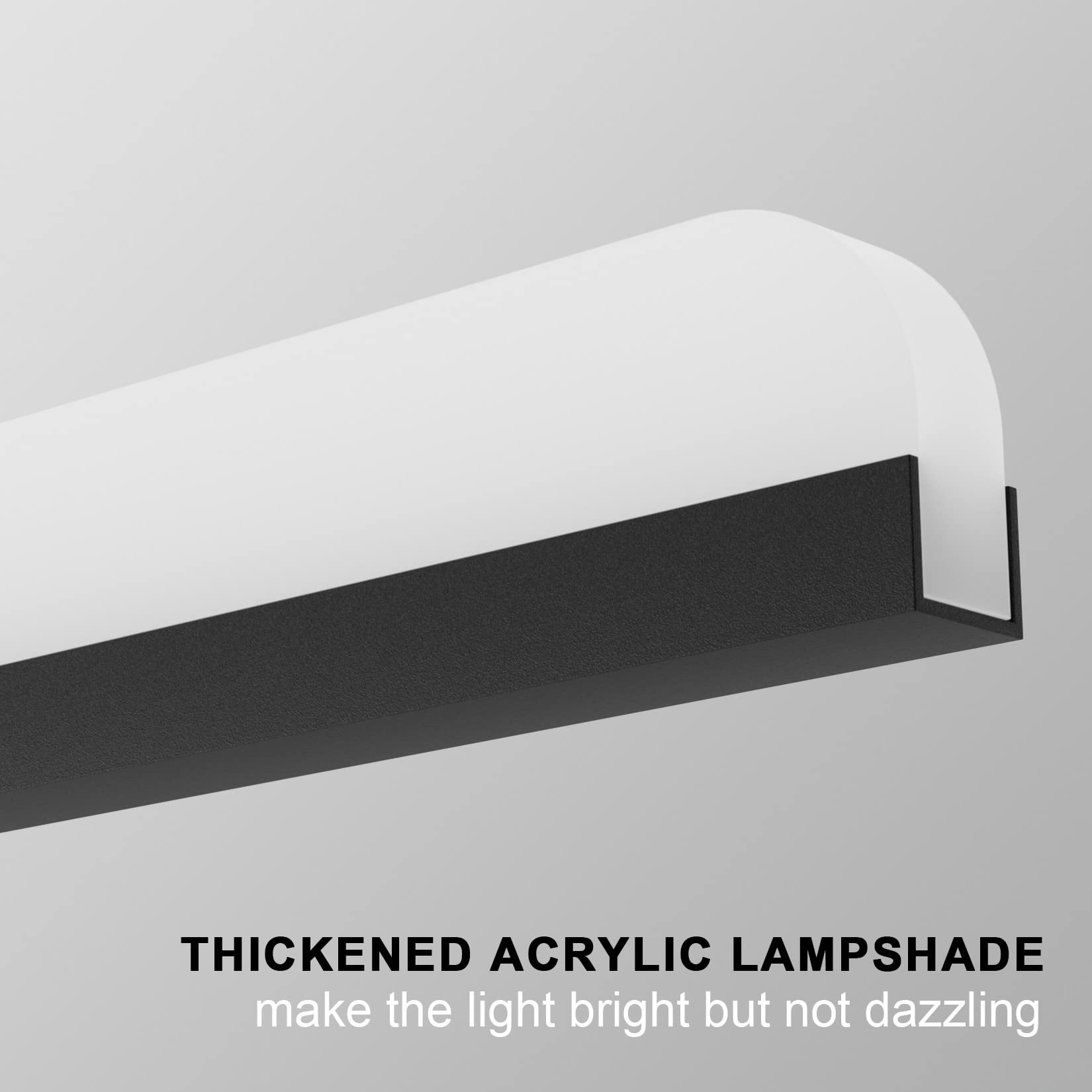Snapklik.com : Tipace 40 Inch LED Modern Bathroom Lights Over Mirror ...