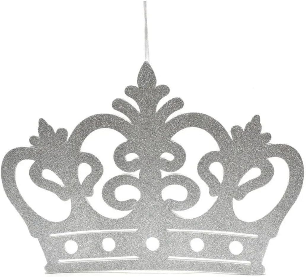Amazon.com: Gold Crown Glitter EVA Foam Banner Backdrop Decoration ...