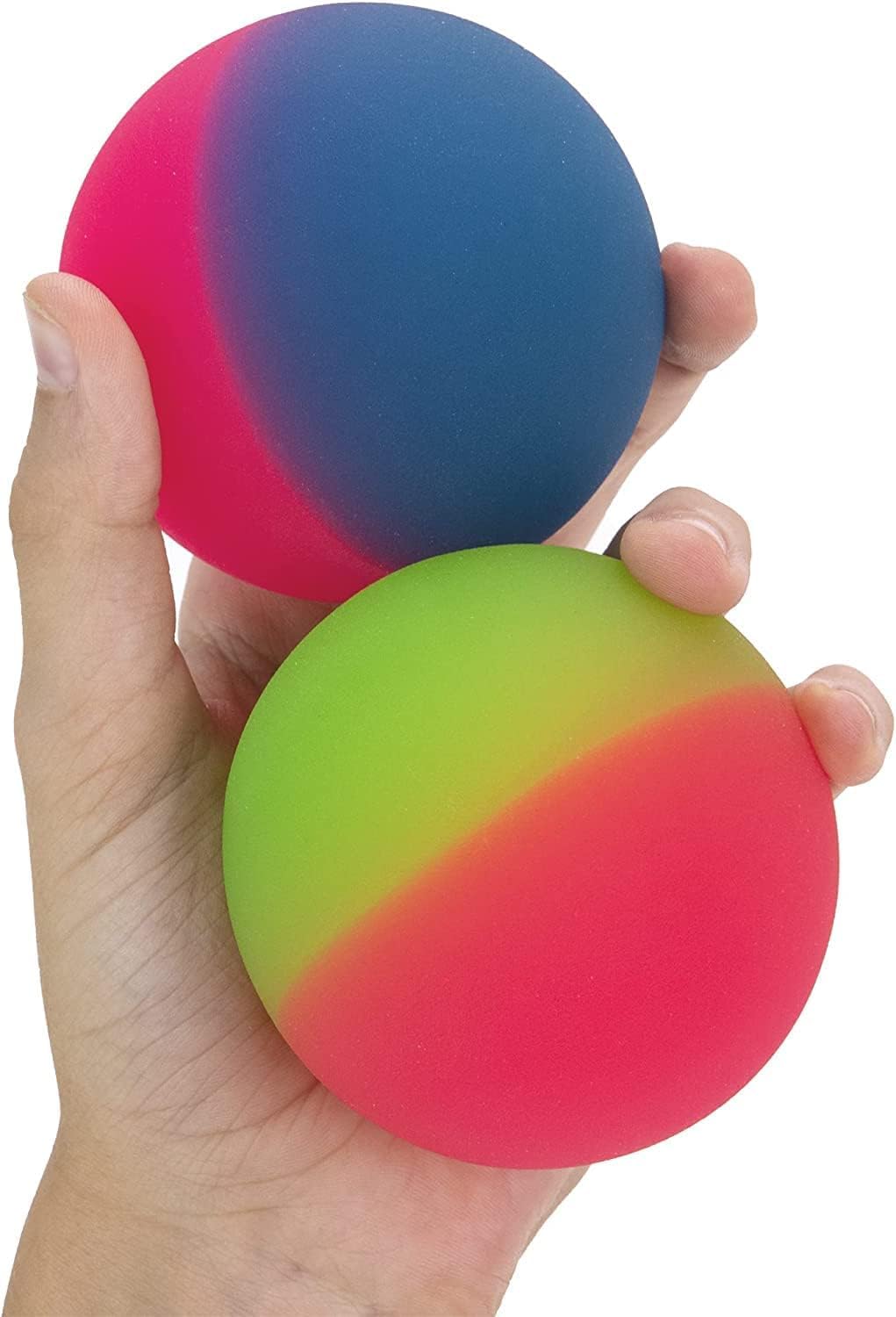 Promote 2 pcs 80 mm Big Crazy Bouncing Balls for Cats, Dogs, Kids ...