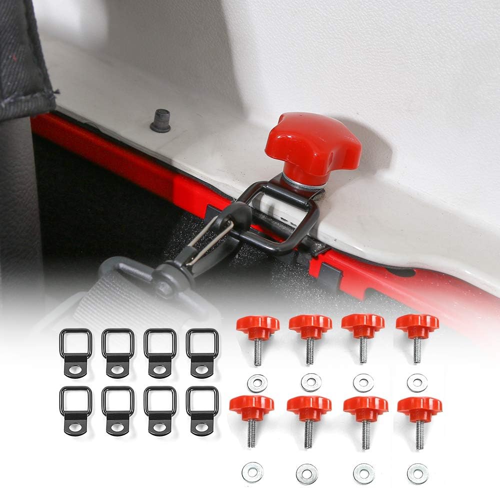 CheroCar Hard Top Quick Removal Fastener Thumb Roof Screws Bolts Tie ...