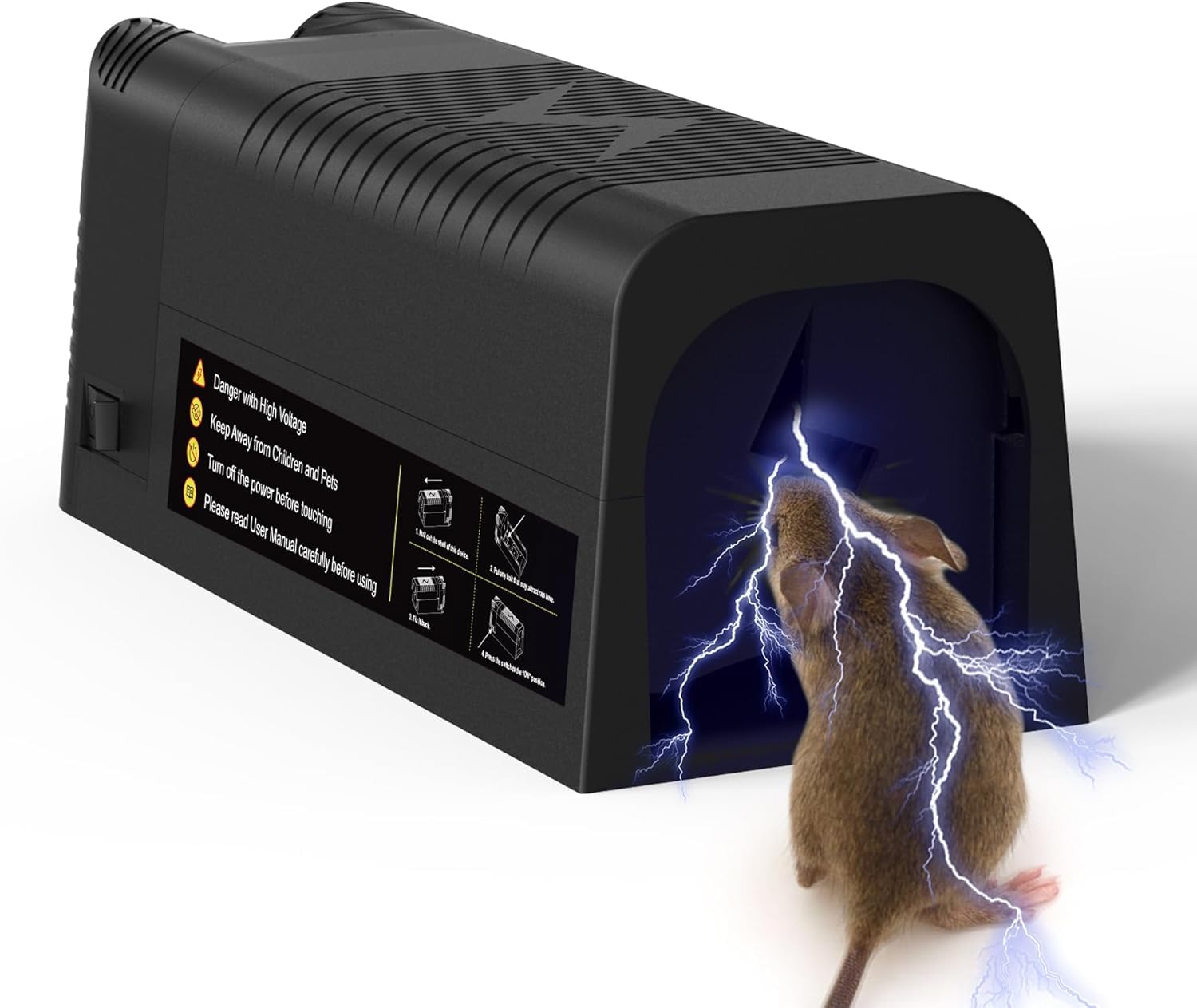 Amazon.com : Electric Mouse Trap Indoor Rat Killer Effective Mice ...
