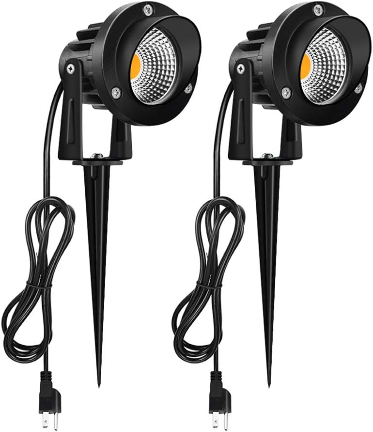 SUNVIE Outdoor Landscape LED Lighting 12W Waterproof Graden Lights COB ...
